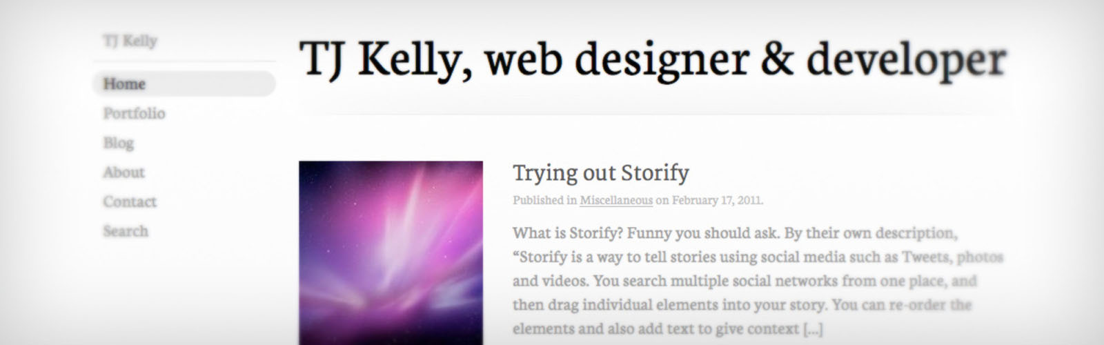 Another Year, Another Redesign - TJ Kelly